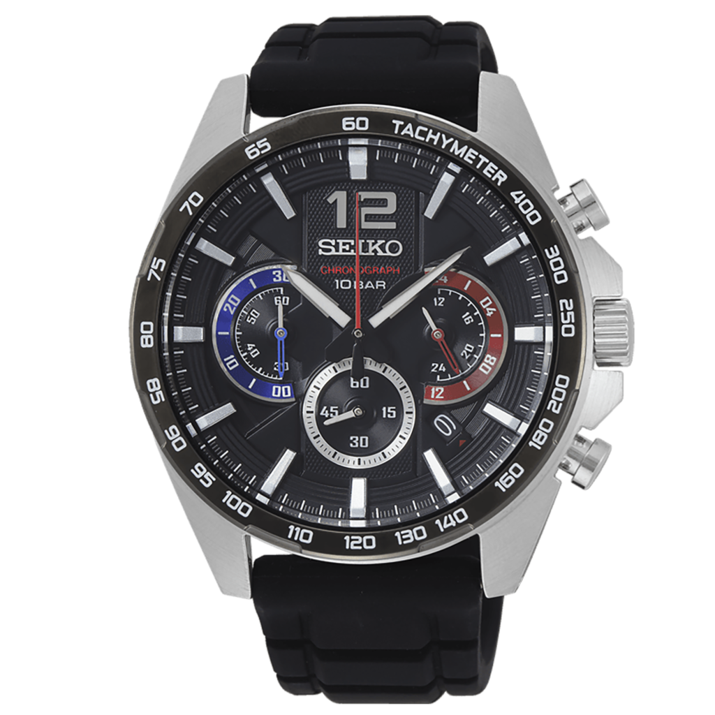 Seiko Tachymeter Chronograph Watch